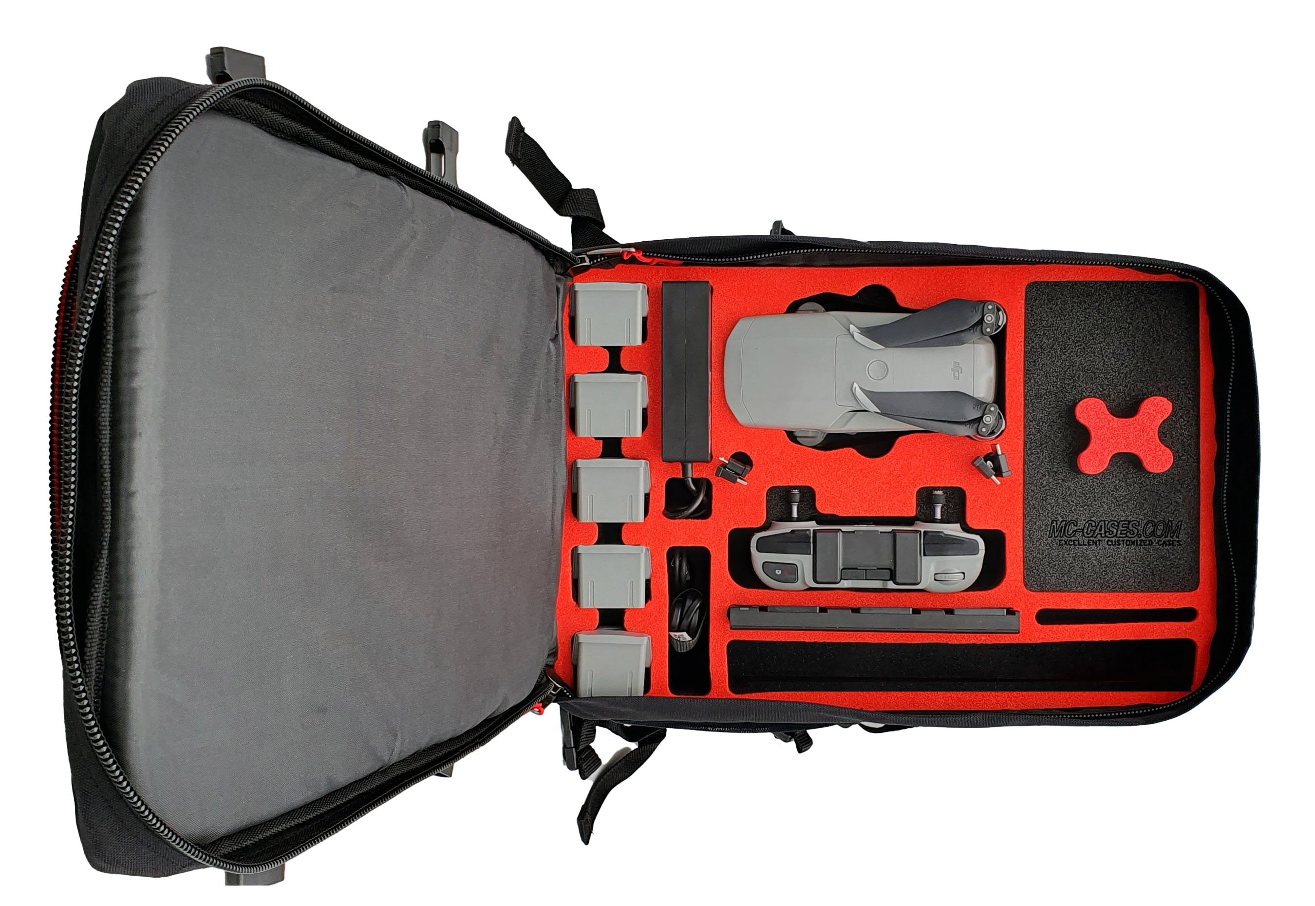MC-CASES® Backpack for DJI Mavic Air 2 - Standard and DJI Smart Contro ...